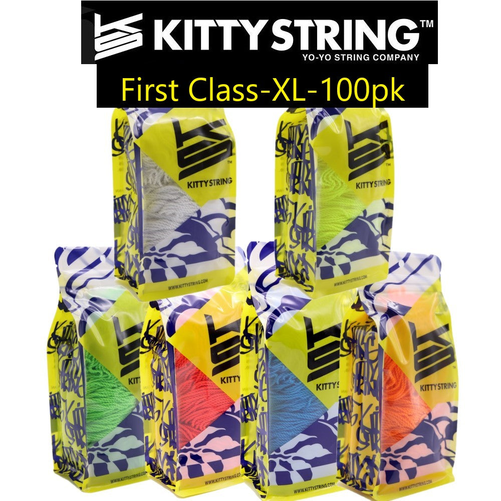 Kitty String First Class 100 Pack Yo-Yo String - XL YoYo String ...